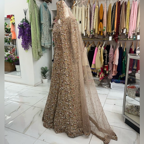 Lehengas | Straight From Pakistan Never Worn Heavy Stone Work Lengha ...